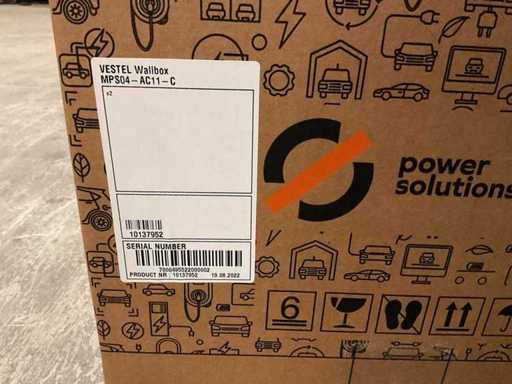 Vestel Wallbox-Ladestation EVC04-AC11A-T2P, 3-Phase, 11 kW, Ladekabel ...