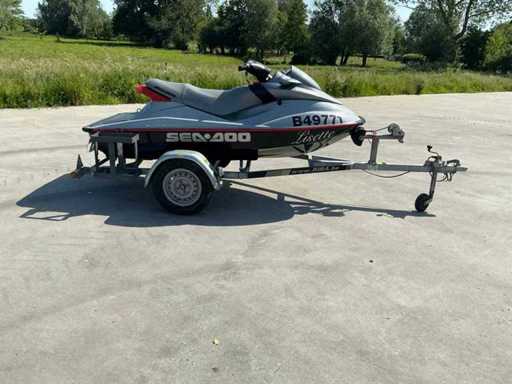2000 Bombardier Seadoo Watercraft with trailer