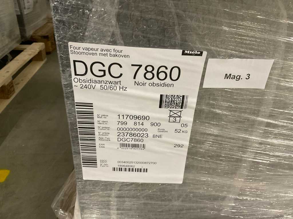 Miele DGC 7860 OBSW Built-in Combi Steam Oven | Troostwijk Auctions
