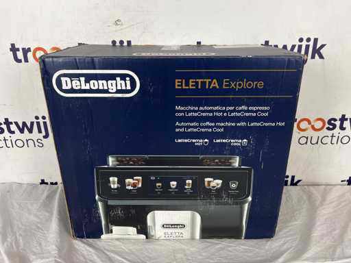 De'Longhi Eletta Explore - Fully automatic espresso machine - Black ...