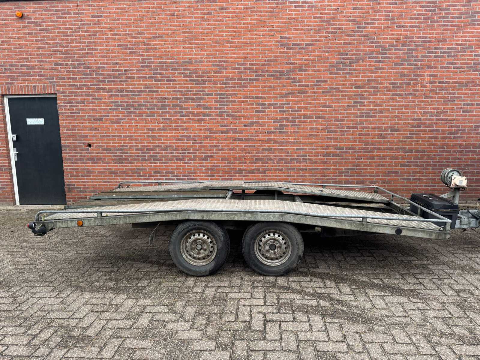 1995 lesscher LE 20A Car Transport Trailer