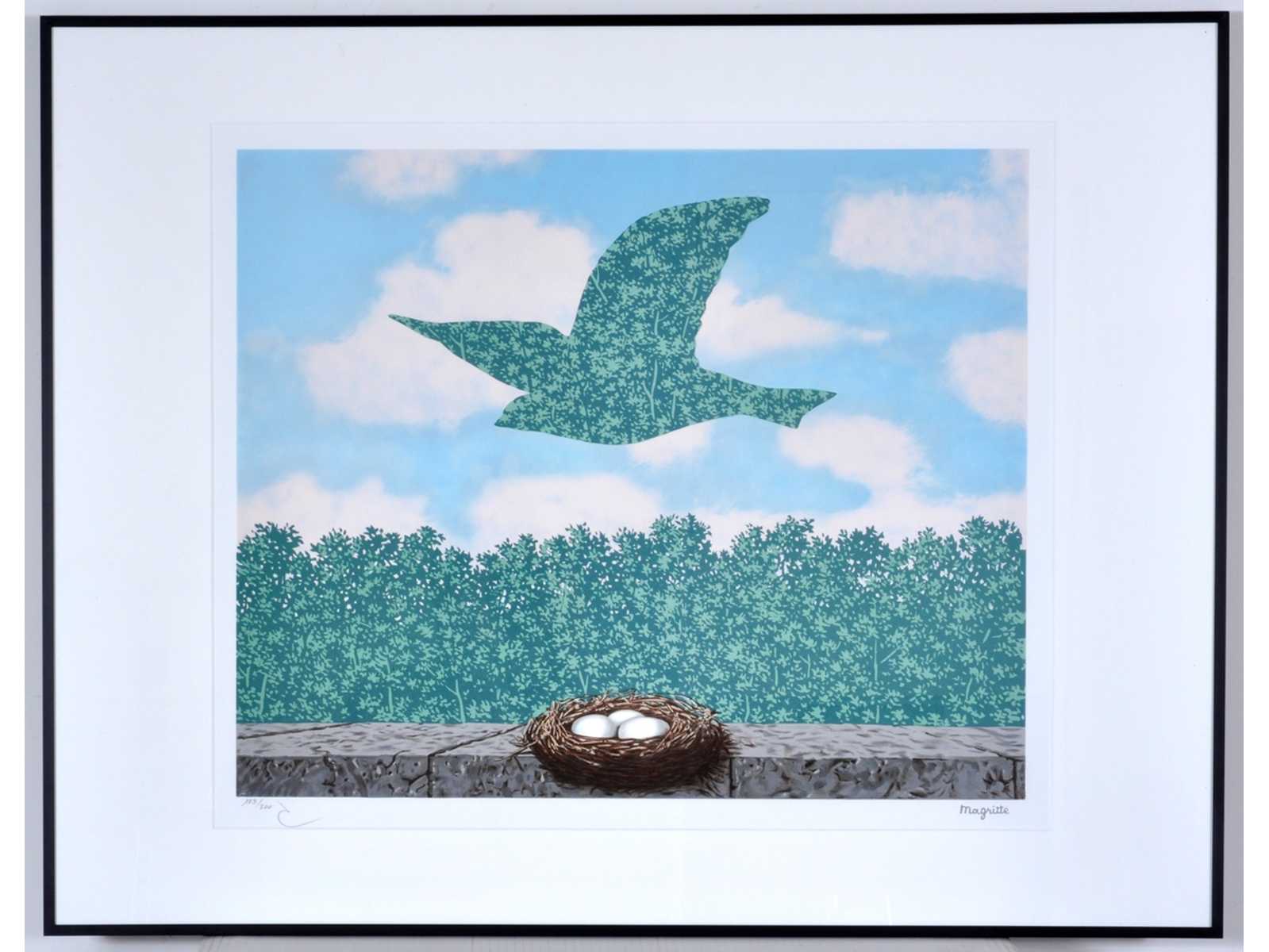 René Magritte - Le printemps - litho | Vavato