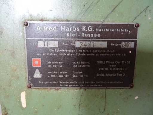 Harbs - TF - Vertical milling machine - 1961 | Surplex