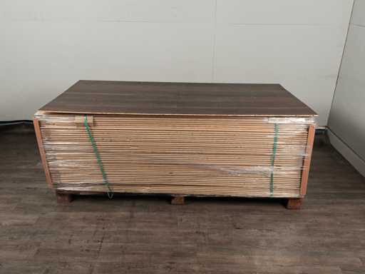58 m2 Parquet oak XL multi-plank - 1800 x 155 x 14 mm | Troostwijk Auctions