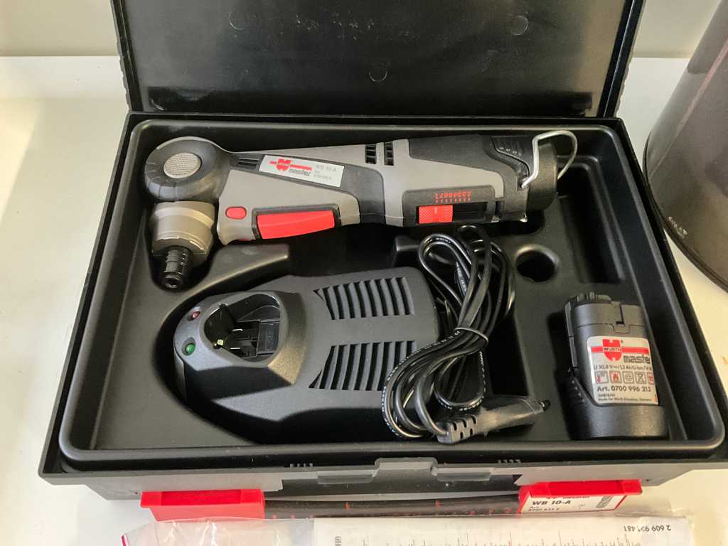 Würth Master WB 10–A Cordless Angle Screwdriver | Troostwijk Auctions