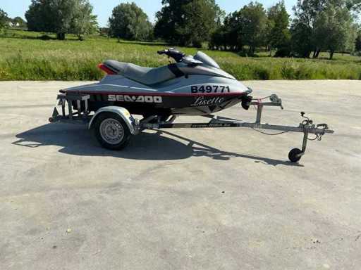 2000 Bombardier Seadoo Watercraft with trailer