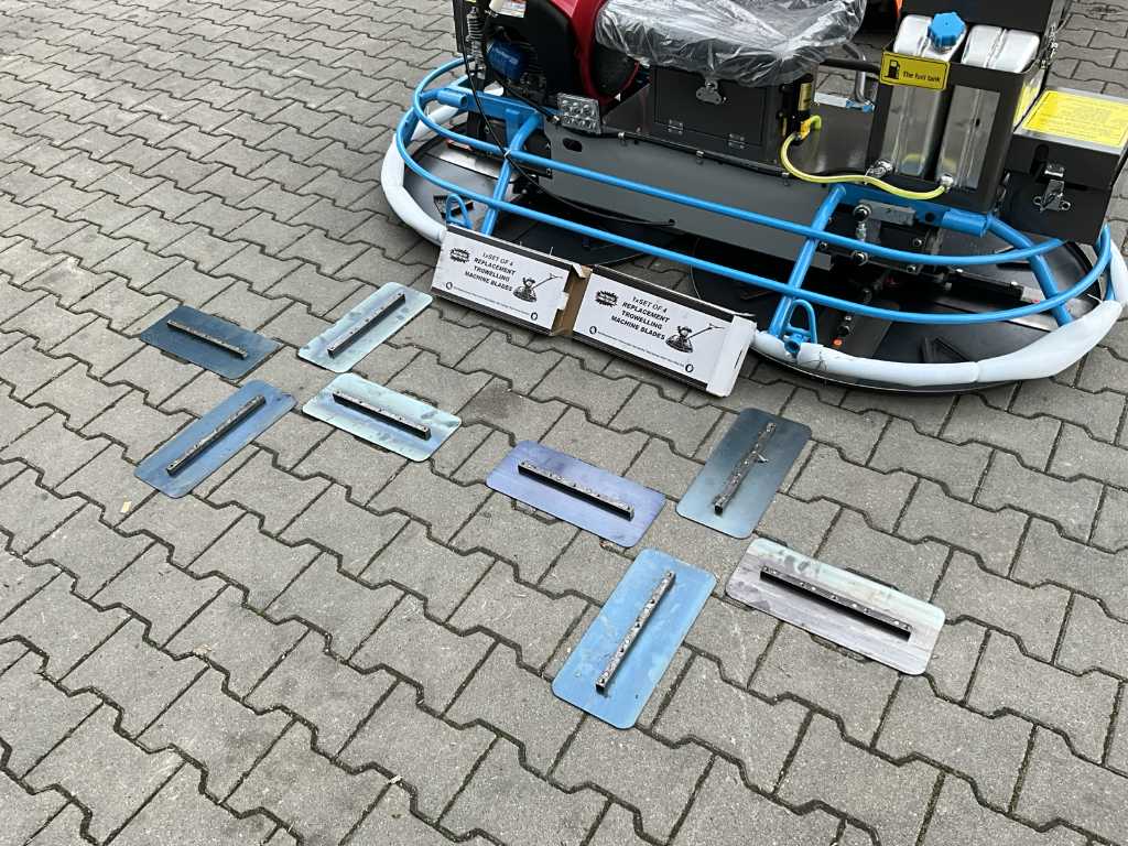 Easy-Going - Mangaanstaal / SK5 - Afwerkbladen vlinder- trowelmachine - 2024 (8x) | Troostwijk ...