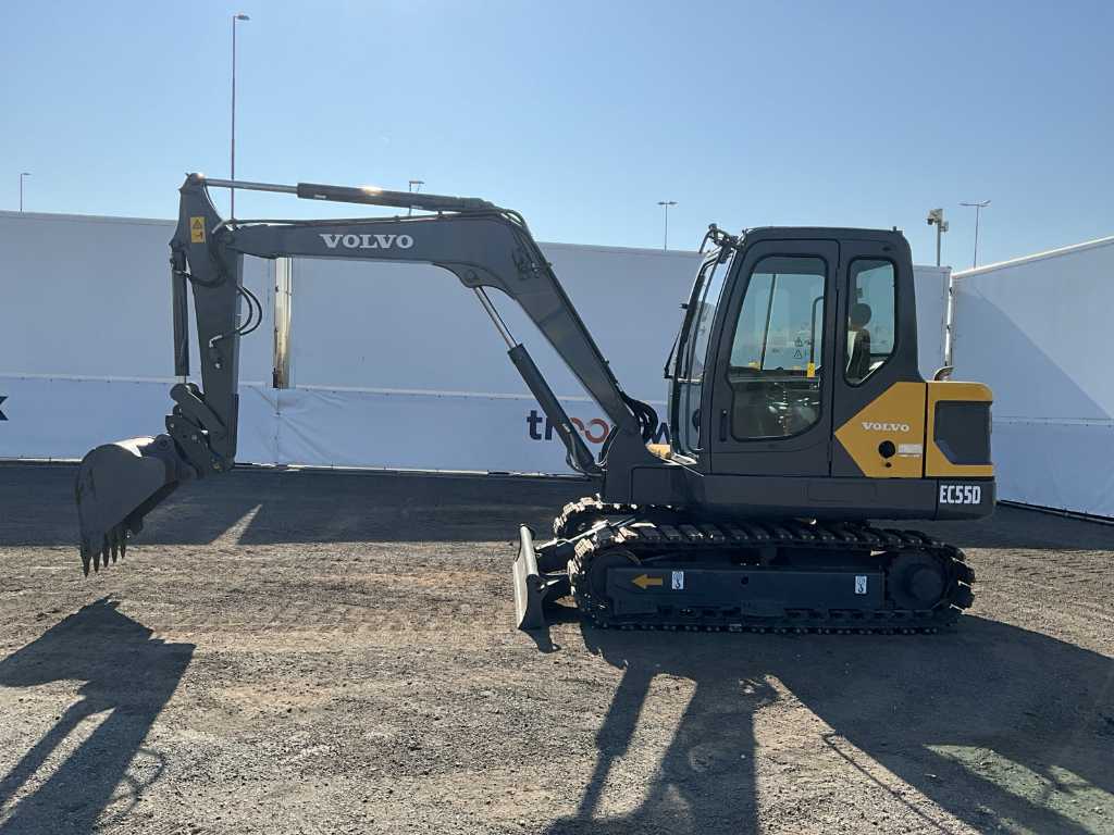 2017 Volvo EC55D Midi Excavator | Troostwijk Auctions