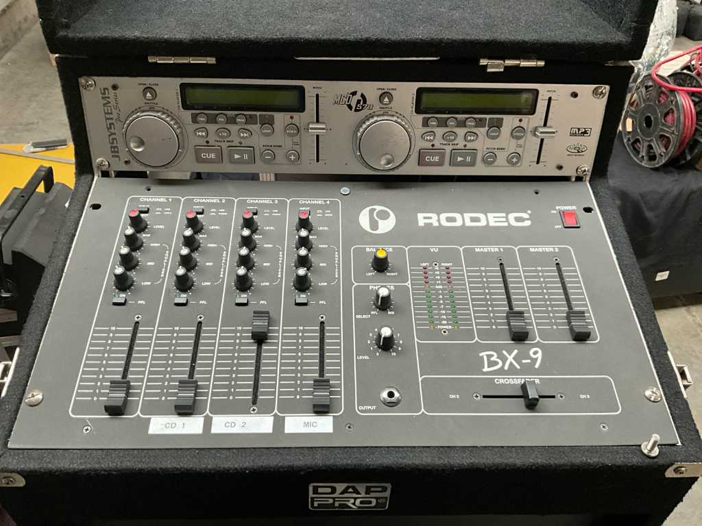 RODEC BX-9 Geluidsmengpaneel
