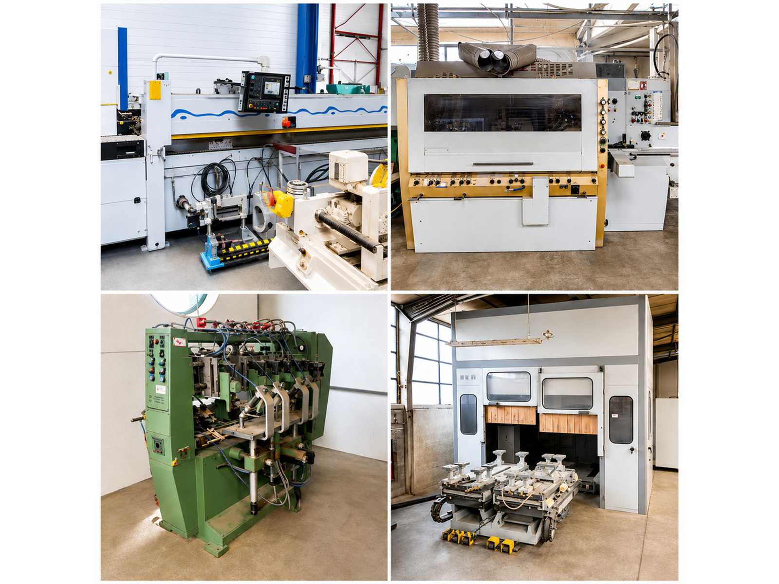 Woodworking machines, CNC and carpentry equipment HOMAG, BIESSE, SCM...