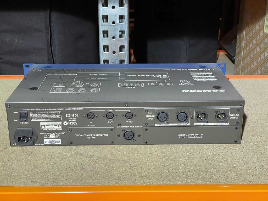 SAMSON - D 1500 Real Time Analyzer - Analyzer | Troostwijk Auctions
