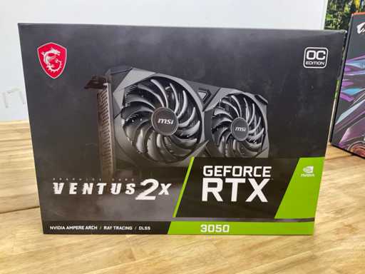 MSI Nvidia Geforce RTX 3050 Video Card | Troostwijk Auctions