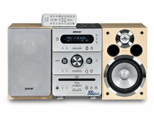 Sony CMT-GPX7 Mini Hi-Fi Marine Audio System - Compact, Durable & High ...