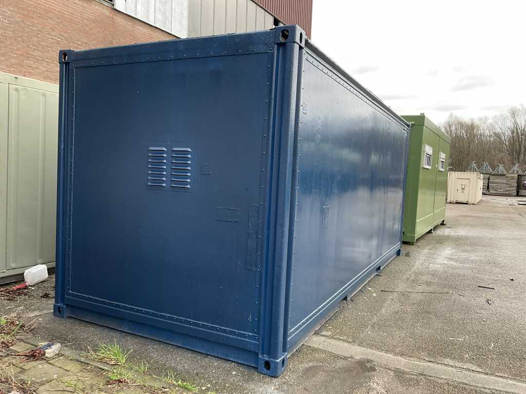 20 ft. plywood opslagcontainer | Troostwijk Auctions