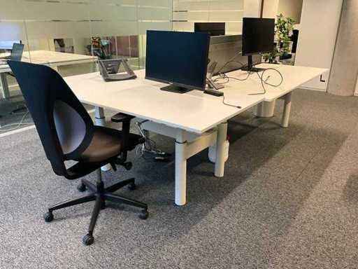 Gispen three-sided office furniture