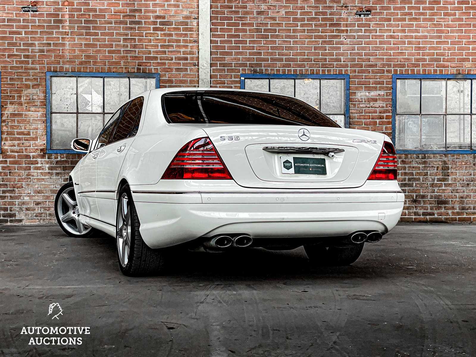 Mercedes-Benz S55 AMG 5.5 V8 Kompressor M113K 476hp 2004 -Youngtimer ...