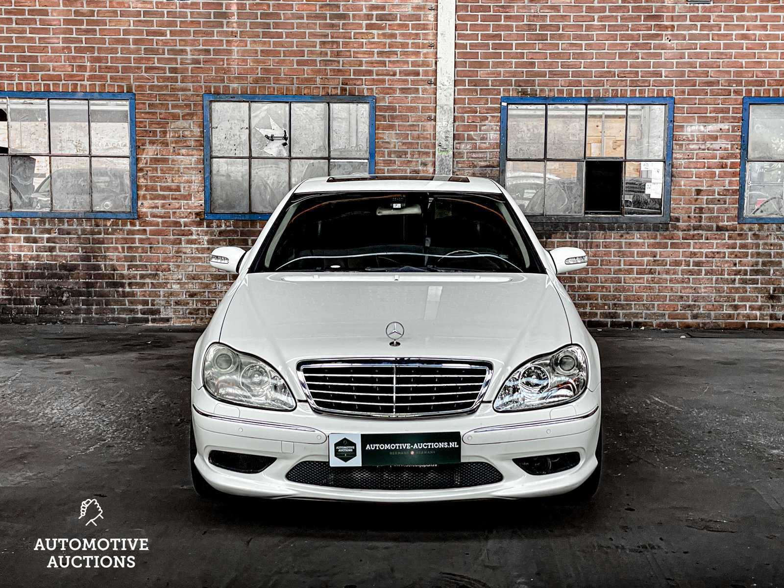 Mercedes-Benz S55 AMG 5.5 V8 Kompressor M113K 476hp 2004 -Youngtimer ...