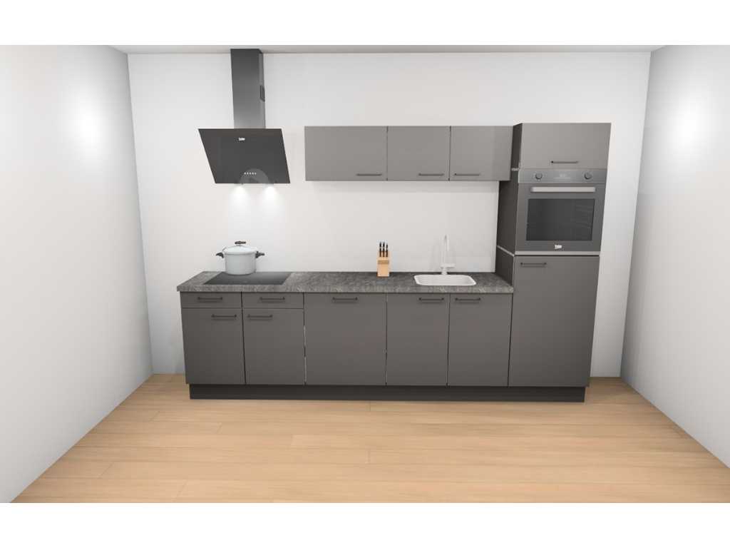 Häcker Concept130 - UNO graphite - Kitchen layout | Troostwijk Auctions
