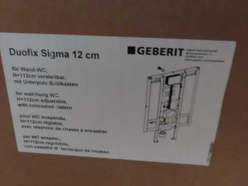 Geberit - Duofix Sigma 12cm - 111.904.00.5 - Built-in reservoir ...