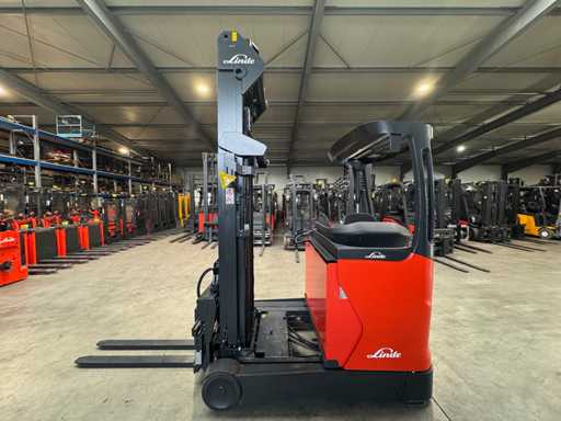2017 Linde R16 1.600kg Triplex 700cm Horquilla Ajustador Carretilla ...