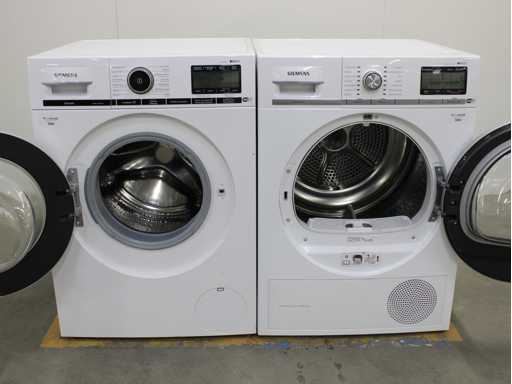 Siemens iQ800 iSensoric aquaStop WiFi Washing Machine & Siemens iQ800 ...