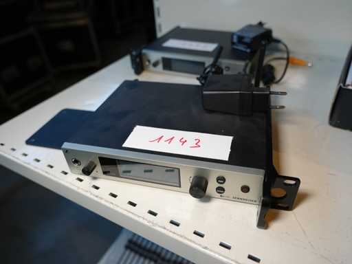 SENNHEISER – EM 300-500 G4-DW – True Diversity Rack Receiver ...