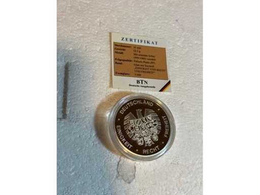 Special commemorative coin for the German 10 Euro coins • 125 years of ...